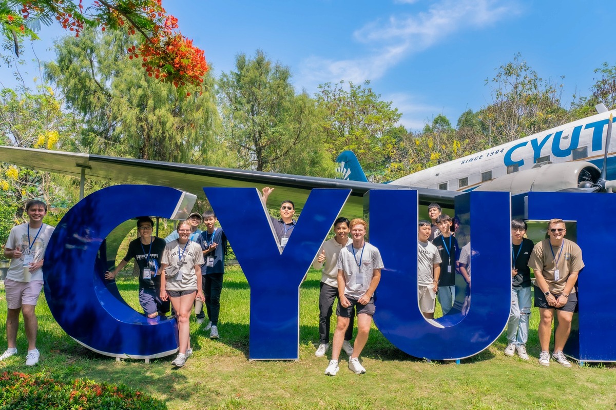 CYUT welcomes aviation students from Purdue University