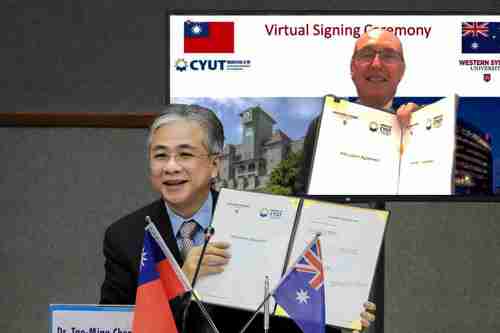 CYUT penned a pact with UWS Australia to offer Joint Master Program